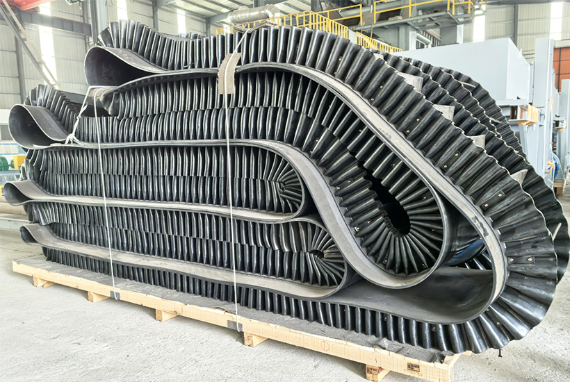 Vertical belt conveyor for coke was dispatched to Surabaya