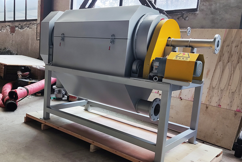 Sewage drum screen ordered by Iraqi client was finished production